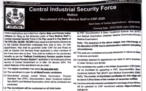 CISF ASI Pharmacist Recruitment 2026 – 18 Vacancies | D.Pharm & B.Pharm ...